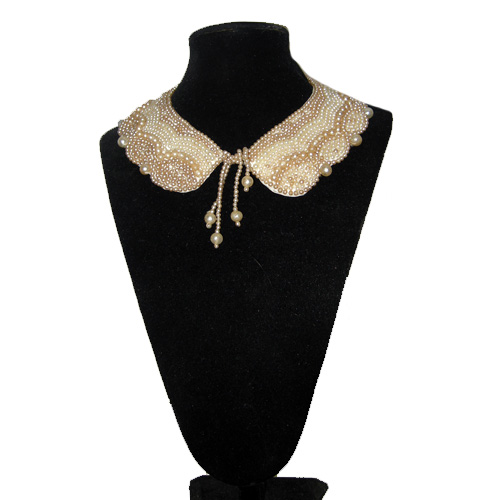 50s Pearl Collar Japan Handmade|Remix Vintage Fashion